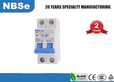 China NBSL1-100 Residual Current Circuit Breaker , High Fire Resistant Elcb Circuit Breaker for sale