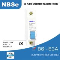 China DZ47-B63 12V Electrical Isolator Switch For Electric Vehicle , Type B Breaker for sale
