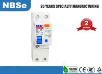 China IEC61008-1 10A Single Phase ELCB Circuit Breaker Leakage Protection for sale