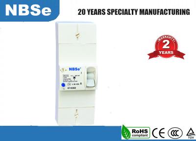 China Fireproof Shell DDC 2P Differential RCBO Breaker for sale