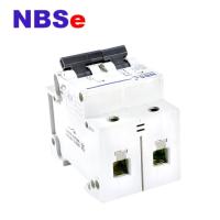 China Din Rail Mount 2 Pole 6KA IP20 Micro Circuit Breaker for sale