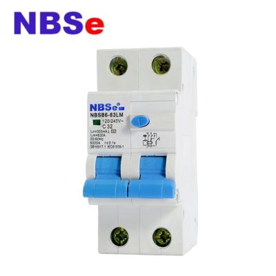 China NBSB6-63LM Type C Rcbo 32 Amp Automotive Circuit Breaker for sale