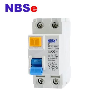 China Differential Fire Resistant 2P 6KA 300mA Rccb Circuit Breaker for sale