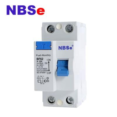 China Earth Leakage BF62 RCCB RCD MCB Circuit Breaker for sale