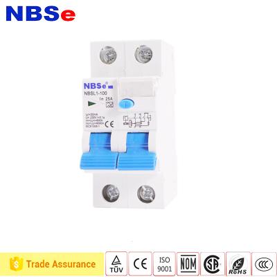 China CCC 2P 100A 30mA Type A  Rcbo Switch Residual Current Circuit Breaker for sale