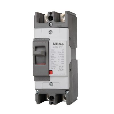 China Fireproof NFC61450 Adjustable Current Type D RCBO Breaker for sale