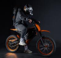China 10kW Peak Power 72V 40Ah LG Lithium Battery Electric Dirt Motorcycle with Custom Adjustable Suspension for sale