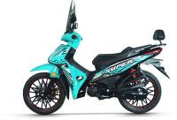 China YIPOWER E Cooper Electric Underbone Motorcycle with 6kW Peak Power 84 km/h Max Speed and Permanent Magnet Synchronous Motor for sale