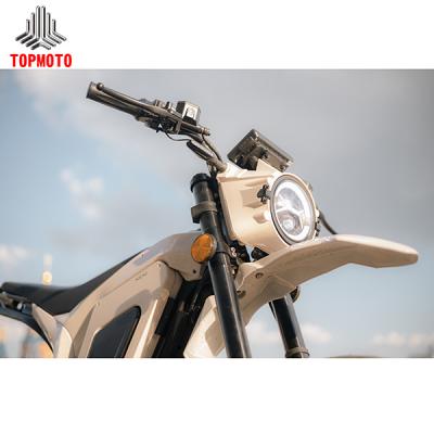 China 6000W 72V Electric Performance Motorcycle 130km Electric Enduro Dirt Bike for sale