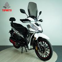 China 123.7cc Engine Underbone Motorcycle with 4-Speed Semi-Automatic Clutch and Electric & Kick Start for sale