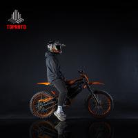 China 72V 4kW Electric Dirt Motorcycle 100km 1850mm Electric Dirt Bike Adult for sale