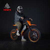 China 72V 4kW Electric Dirt Motorcycle 100km 1850mm Electric Dirt Bike Adult for sale