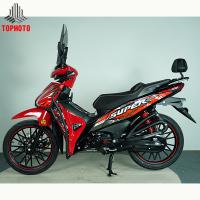 China 107cc Horizontal Single-Cylinder Underbone Motorcycle with 4-Speed Semi-Automatic Clutch and Electric & Kick Start for sale