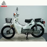 China 107cc Horizontal Air-Cooled Underbone Motorcycle with 4-Speed Semi-Automatic Transmission and 150kg Load Capacity for sale