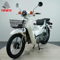 China 107cc Horizontal Air-Cooled Underbone Motorcycle with 4-Speed Semi-Automatic Transmission and 150kg Load Capacity for sale