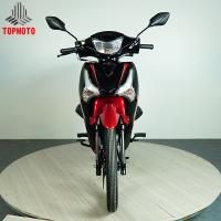 China 107cc Air-Cooled Underbone Motorcycle with 4-Speed Semi-Automatic Transmission and LED Lighting for sale