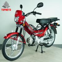 China 97cc Engine Underbone Motorcycle with LED Headlight and Rear Shelf & Helmet Box for sale