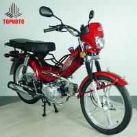 China 97cc Engine Underbone Motorcycle with LED Headlight and Rear Shelf & Helmet Box for sale