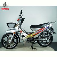 China 107cc Engine Underbone Motorcycle with 4-Speed Semi-Automatic Transmission and Electric & Kick Start System for sale
