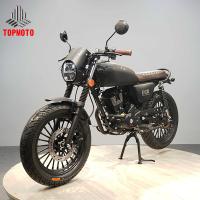 China 125cc Retro Motorcycle with Single-Cylinder Engine, Kick & Electric Start, and LED Lights for Urban Commuting for sale