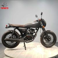 China 125cc Retro Motorcycle with Single-Cylinder Engine, Kick & Electric Start, and LED Lights for Urban Commuting for sale