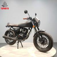 China 125cc Retro Motorcycle with Single-Cylinder Engine, Kick & Electric Start, and LED Lights for Urban Commuting for sale