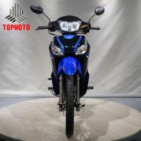 China 123.7cc Air Cooled Underbone Motorcycle with Electric & Kick Start and 75km/h Max Speed for sale