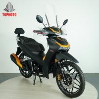 China 125cc Engine Commuter Motorcycle with 4-Speed Semi-Automatic Clutch and Drum Brakes for sale