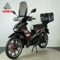 China 107cc Horizontal Engine Underbone Motorcycle with 4-Speed Semi-Automatic and Dual Start System for sale