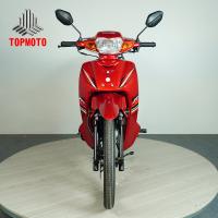 China 107cc Horizontal Engine Underbone Motorcycle with 4-Speed Semi-Automatic and Dual Start System for sale