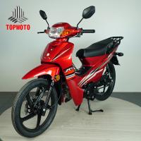 China 107cc Horizontal Engine Underbone Motorcycle with 4-Speed Semi-Automatic and Dual Start System for sale