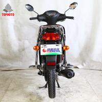 China 107cc Horizontal Engine Underbone Motorcycle with 4-Speed Semi-Automatic Clutch and Dual Start System for sale