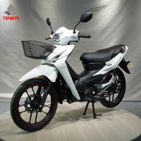 China 107cc Commuter Motorcycle with Hydraulic Suspension 200mm Ground Clearance and 150kg Max Load for sale