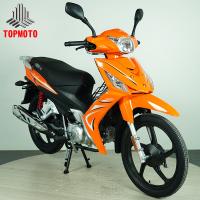 China 107cc Horizontal Air-Cooled Underbone Motorcycle with 4-Speed Semi-Automatic Clutch and 150kg Load Capacity for sale