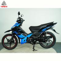 China 124cc Single-Cylinder Horizontal Engine Underbone Motorcycle with Foot-Electric Dual Start and 4-Speed Dual Clutch for sale