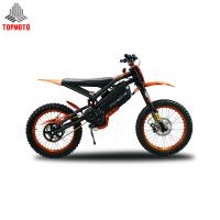 China 10kW Peak Power 72V 40Ah LG Lithium Battery Electric Dirt Motorcycle with Custom Adjustable Suspension for sale