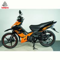 China 124cc Underbone Motorcycle with Maintenance-Free Battery and Dual Shock Absorbers for Commuting and Loading for sale