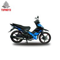 China 124cc Single-Cylinder Horizontal Engine Underbone Motorcycle with Foot-Electric Dual Start and 4-Speed Dual Clutch for sale