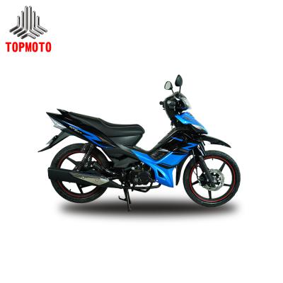 China 124cc Single-Cylinder Horizontal Engine Underbone Motorcycle with Foot-Electric Dual Start and 4-Speed Dual Clutch for sale