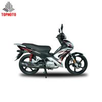 China Aujustable Speed Air Cooled Powerful Single Cylinder Motorcycle 93kg Net Weight for sale