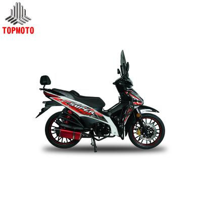 China 123.7cc Large Displacement Single Cylinder Motorcycles 6.3kW Underbone Motorcycle With Clutch for sale