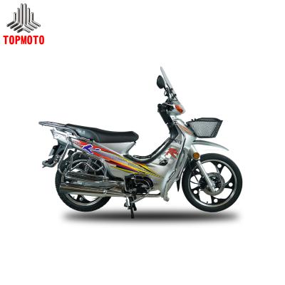 China 107cc Engine Underbone Motorcycle with 4-Speed Semi-Automatic Transmission and Electric & Kick Start System for sale