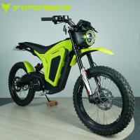 China Carbon Fiber Frame Electric Motorcycle with 6000W Peak Power and 320N.m High Torque for Off-Road Performance for sale