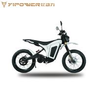 China Lightweight 6000W Peak Power Electric Dirt Bike with 130km Max Range and Carbon Fiber Frame for sale