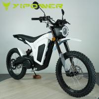 China Lightweight 6000W Peak Power Electric Dirt Bike with 130km Max Range and Carbon Fiber Frame for sale