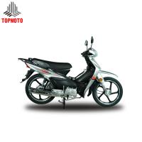 China 107cc Engine Underbone Motorcycle with 4-speed Automatic Clutch and Dual Kick & Electric Start for Commuting for sale