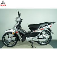 China 107cc Engine Underbone Motorcycle with 4-speed Automatic Clutch and Dual Kick & Electric Start for Commuting for sale