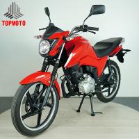 China 199cc Vertical Single Cylinder Motorcycle with 5 Speed International Gear Chain Drive and 12L Large Fuel Tank for Heavy Load Commute for sale