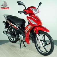 China 107cc Horizontal Air-Cooled Underbone Motorcycle with 4-Speed Semi-Auto Clutch and 150kg Load Capacity for sale