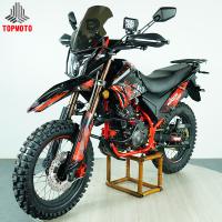 China 225cc Off-Road Motorcycle with 12kW High Power and 28° Climbing Ability, 5-Speed Gear & LED Lights for sale